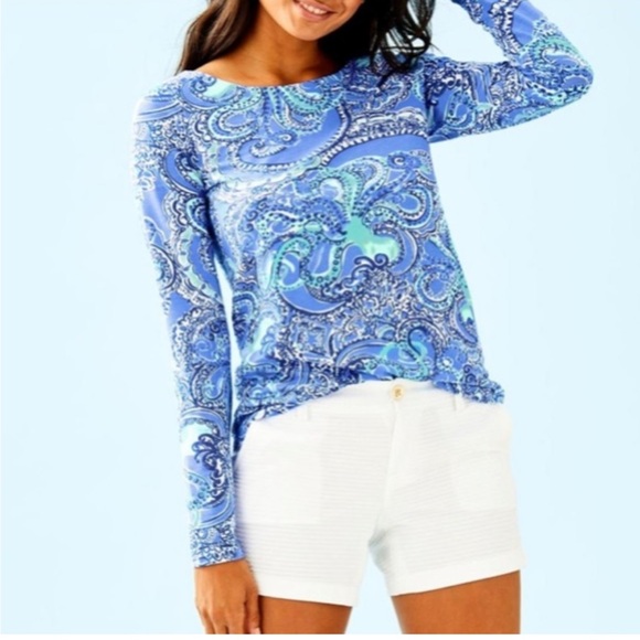 Lilly Pulitzer | Tops | Lilly Pulitzer Womens Tristan Long Sleeve Top ...